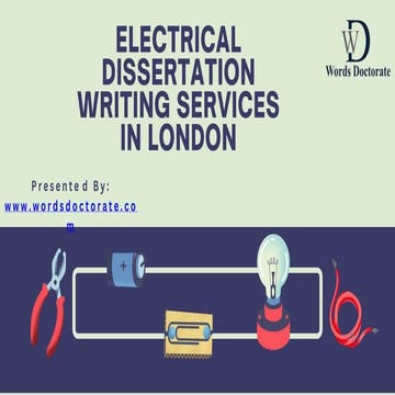 Electrical Dissertation Writing Services in London.pptx
