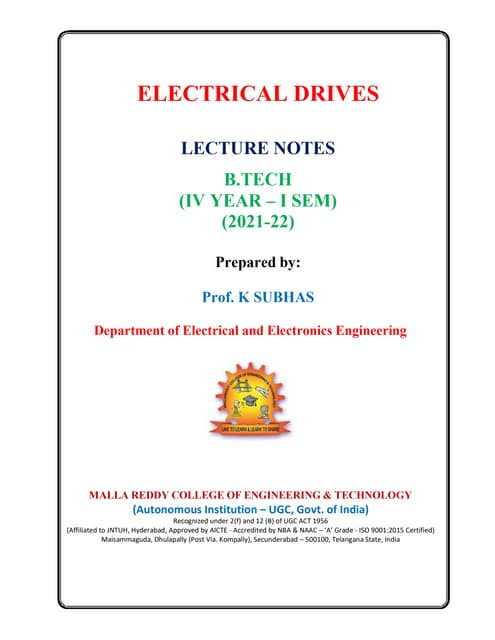 Electric motors and control systems2222 | PDF
