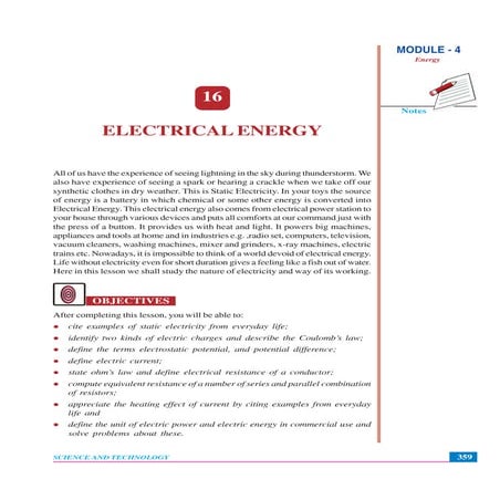 Electrical energy | PDF