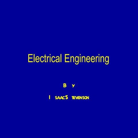 Electrical engineering | PPT