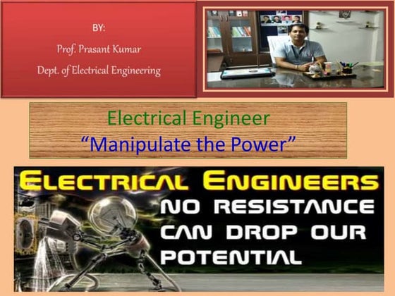 Introduction to Electrical Engineering branch of Engineering | PPT