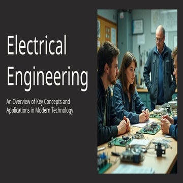Electrical Engineering and the path it creates.pptx