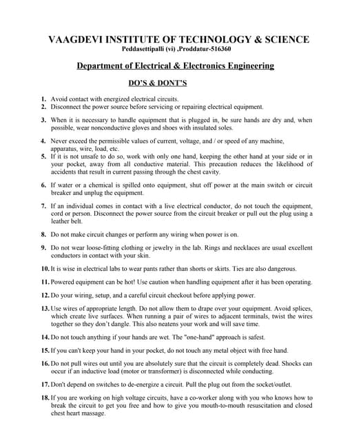 Electrical Safety Guide - Overhead Lines | PDF