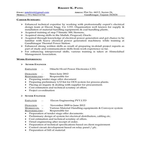 yogesh resume | DOC