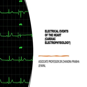 ELECTRICAL EVENTS OF THE HEART (CARDIAC ELECTROPHYSIOLOGY.pptx