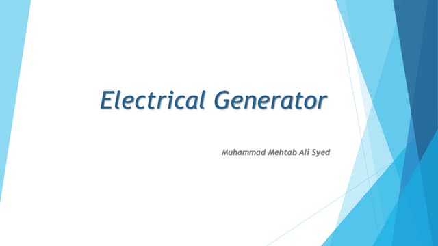 12th CBSE Physics Project AC Generator | DOCX