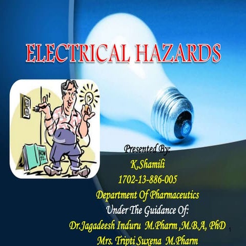 Electrical hazards | PPT