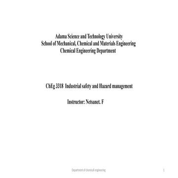 Electrical Hazards Pptx For Chemical Engineering Student Pptx