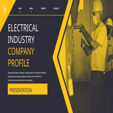 Electrical Industry Company Profile .pptx