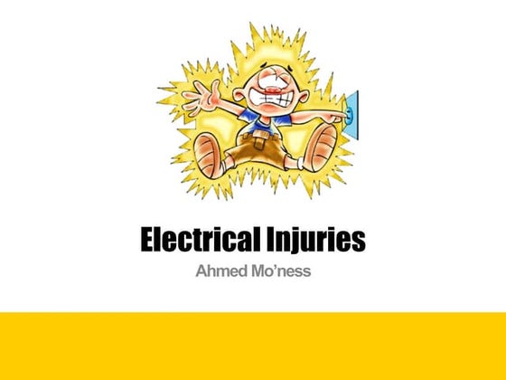 Management of Electrical Injuries | PDF