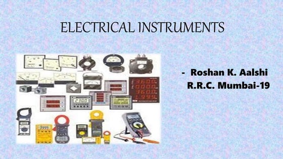 PARTS OF MULTIMETER/MULTITESTER AND ITS USES.pptx | Science