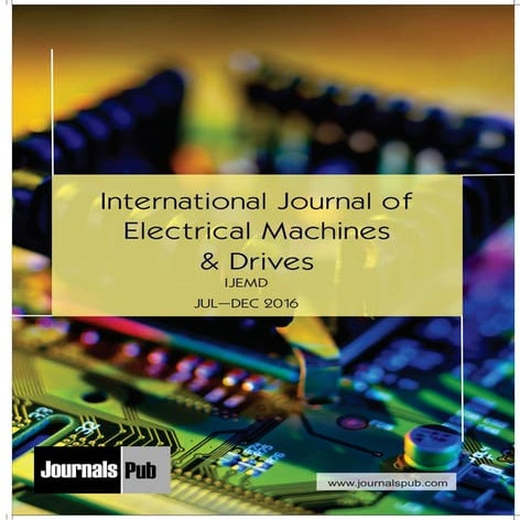 Electrical Machines and Drives (Vol 2 Issue 2) | PDF