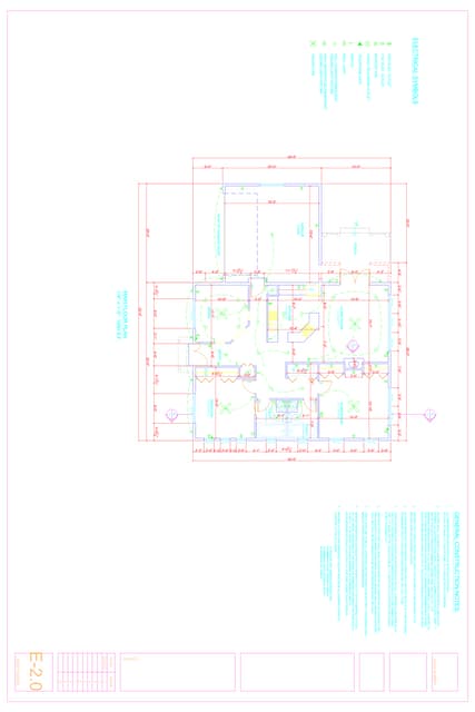 Second Floor Electrical Plan | PDF