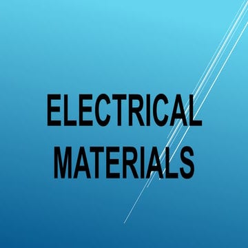Electrical Materials.pptx