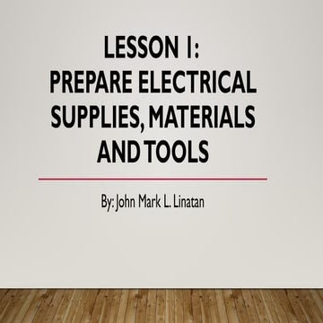 L1Electrical supplies and materials.pptx