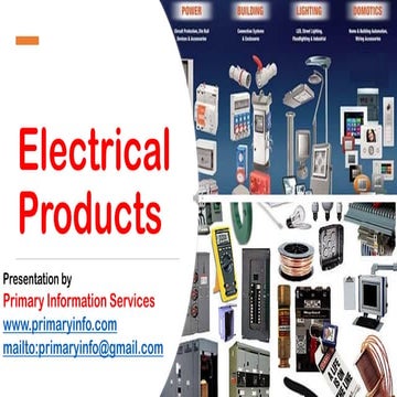 Electrical products | PDF