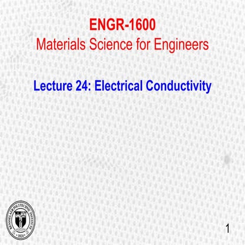Electrical and Magnetic Properties of Materials | PPTX