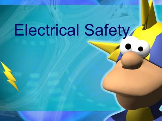 basic electrical safety presentation free | PPT