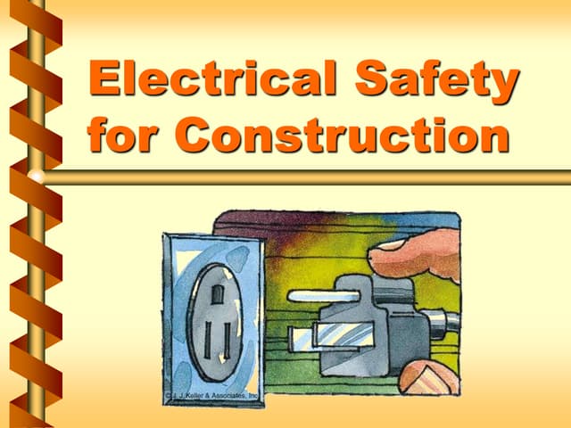 Module-4-Electrical Safety in industrial safety | PPSX