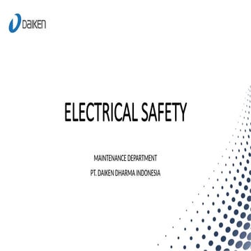 ELECTRICAL SAFETY / keselamatan elektrikal.pptx