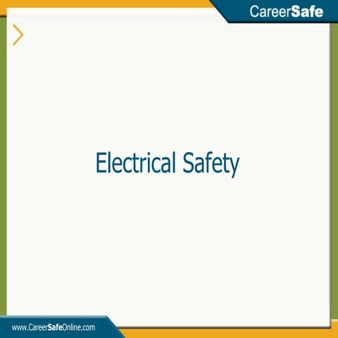 Electrical safety ppt | PDF