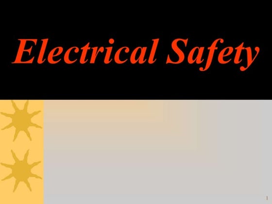 Electrical Safety.pdf | Indoor Environmental Quality | Home & Garden