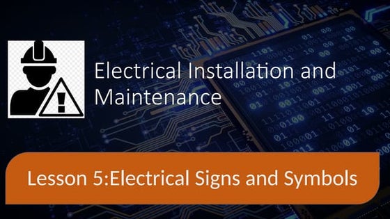 2nd Quarter - L1 - Electrical Symbols.pptx