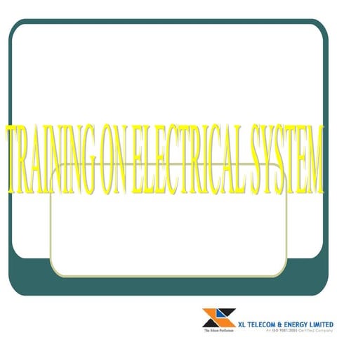 Electrical System | PPT