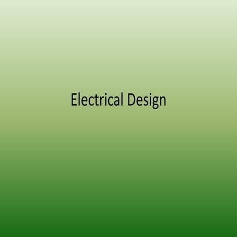 Guidelines for electrical wiring in residential buildings | PDF