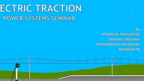 Electric traction system | PPT