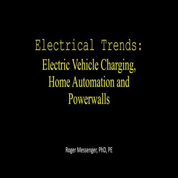 Electrical trends | PPTX