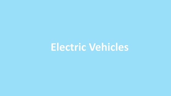 History of the electric vehicle | PPT