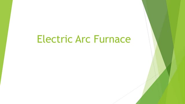 ELECTRIC ARC FURNACE AC (PART 1) - Layout & Components (steel ...