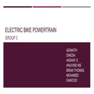 Electric bike powertrain ppt (3) (2).pptx