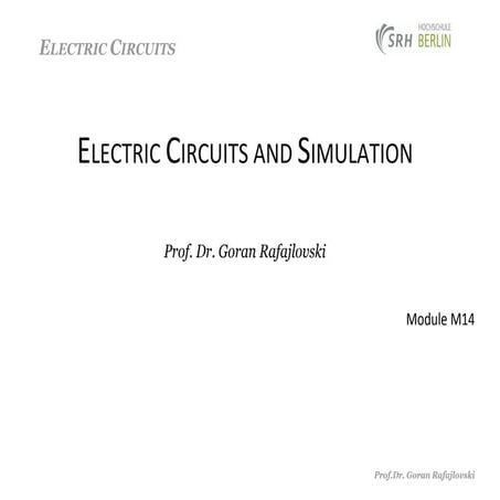 Electric+Circuit+and+Simulation DEFINITIONS AND EXAMPLES | PDF