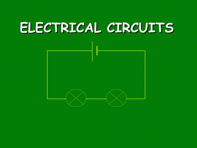 Electric circuits | PPT