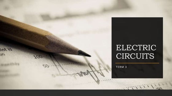 Electric circuits - grade 11 | ODP