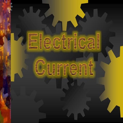 Electric current | PPT