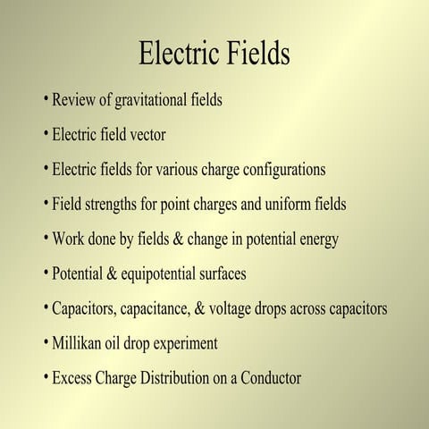 Electricfields | PPT
