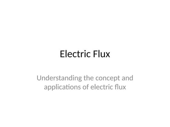 Electric-Flux.pptx