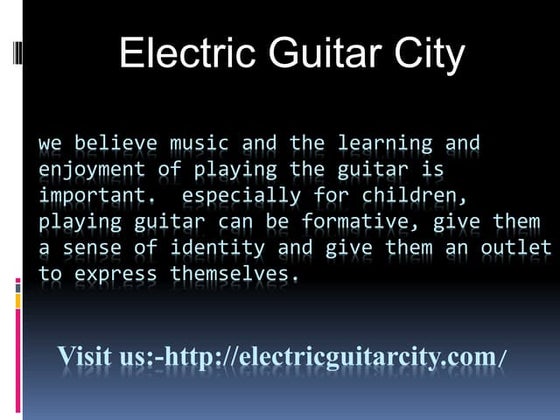 Powerpoint guitars | PPTX | Music | Entertainment