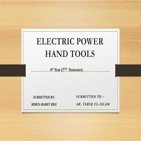 Electric hand tools in construction are powered tools used for cutting, drilling, grinding, and ...