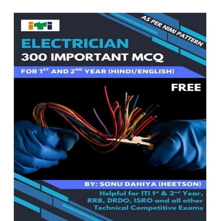 Electrician Question Paper ITI MCQ Book Free | PDF