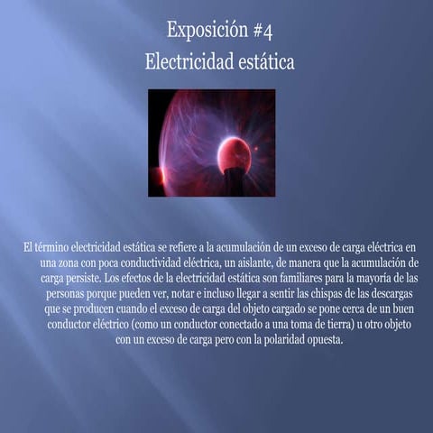 Energia estatica | PPTX