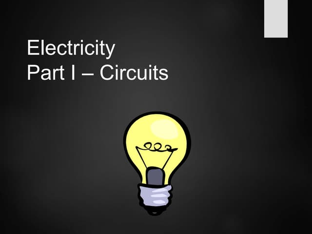 Series and parallel circuits | PPTX