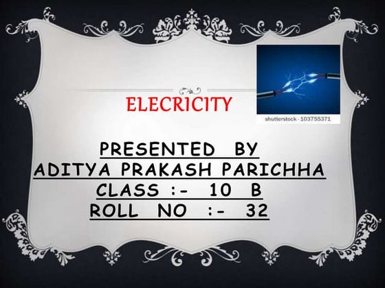 Electric circuits - grade 11 | ODP