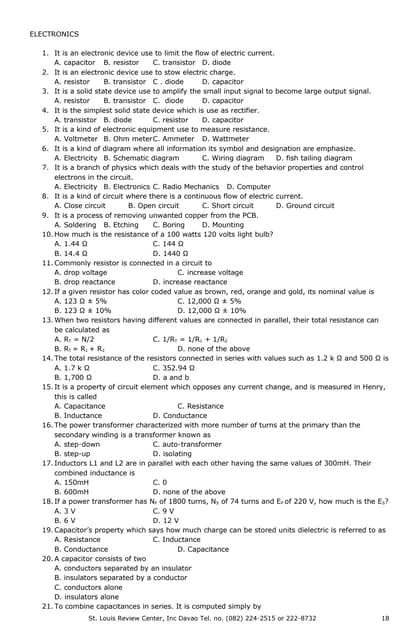 Sample preboard-exam-prof ed | DOC | Educational Assessment | Education