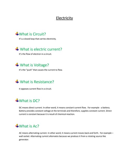 Electronics basic concept | PPT