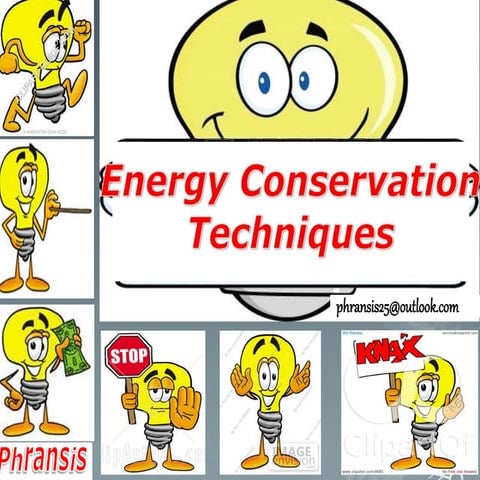 Electricity conservation. | PPT