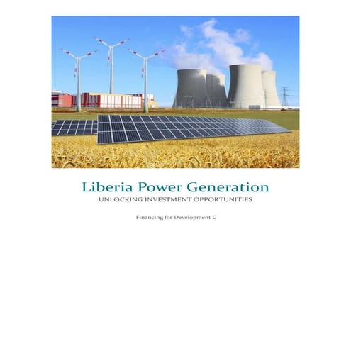 Electricity generation in liberia | PDF